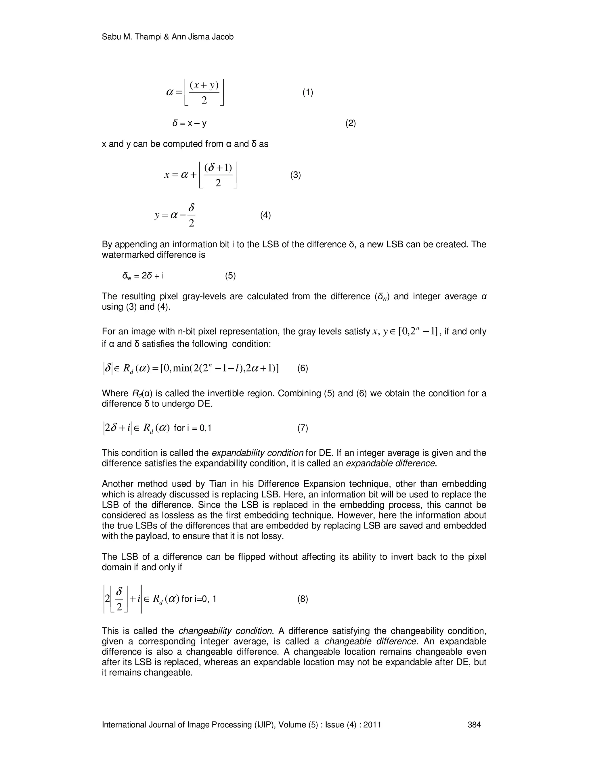 Securing Biometric Images Using Reversible Watermarking Pdf