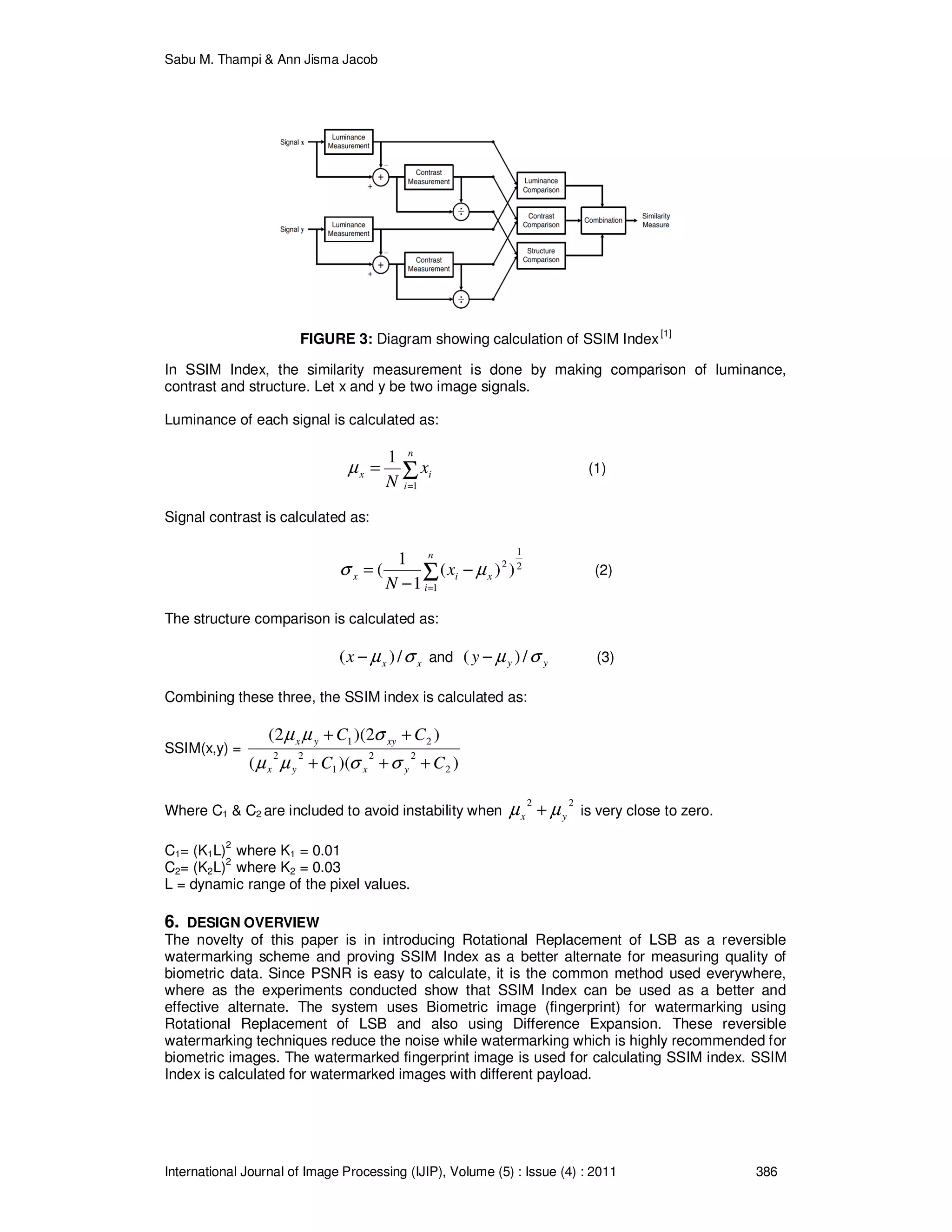 Securing Biometric Images Using Reversible Watermarking Pdf