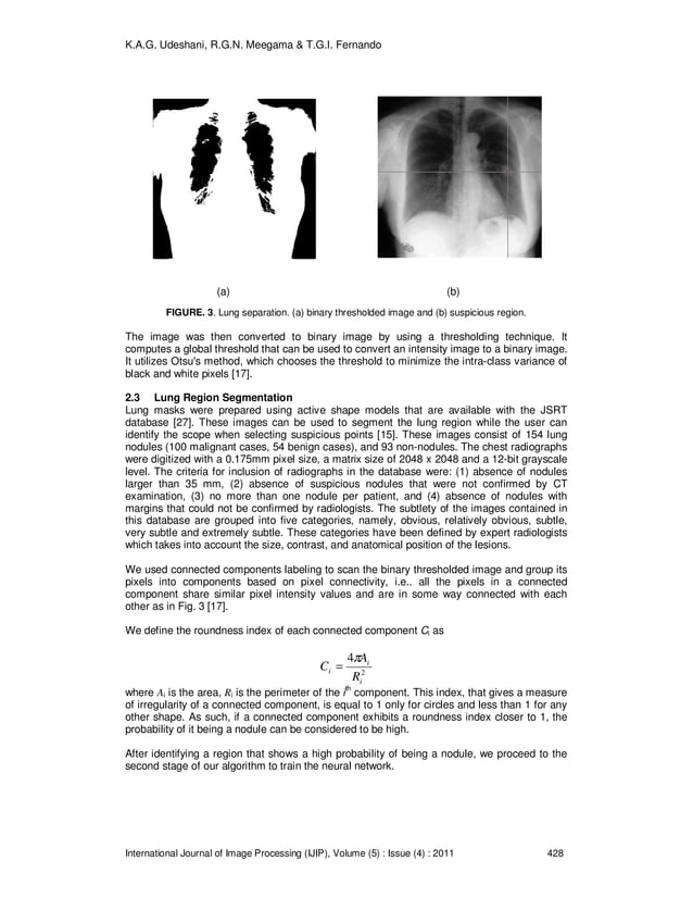 Statistical Feature Based Neural Network Approach For The Detection Of