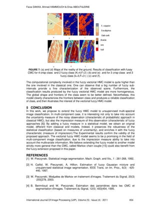 Unsupervised multispectral image Classification By fuzzy hidden Markov chains model For SPOTHRV ...