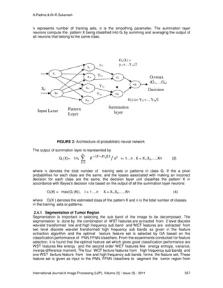 A Wavelet Based Automatic Segmentation of Brain Tumor in CT Images Using Optimal Statistical ...