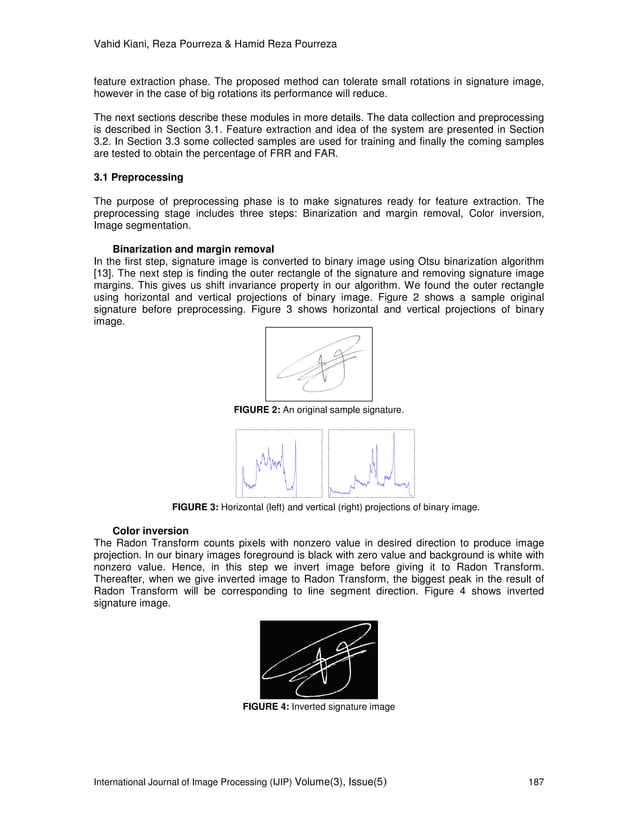 Offline Signature Verification Using Local Radon Transform And Support