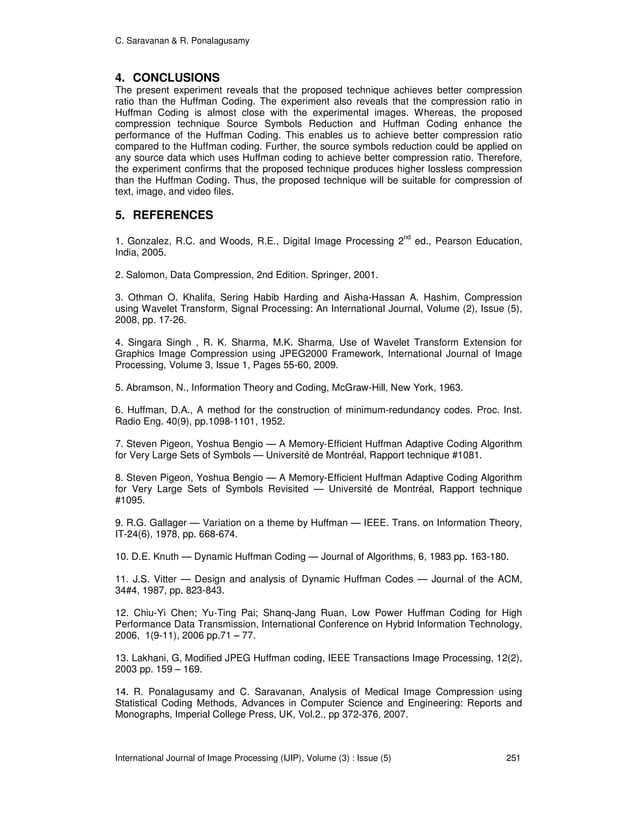 Lossless Grey Scale Image Compression Using Source Symbols Reduction And Huffman Coding Pdf 