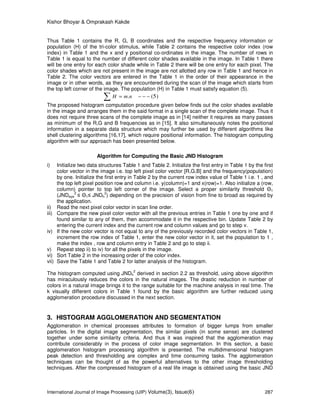 Color Image Segmentation based on JND Color Histogram | PDF