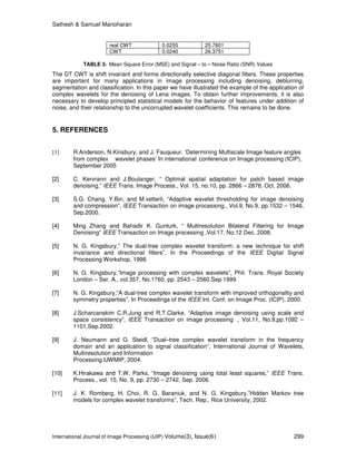 A Dual Tree Complex Wavelet Transform Construction and Its Application to Imagesing | PDF