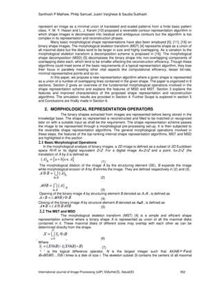 Enhanced Morphological Contour Representation and Reconstruction using Line Segments | PDF