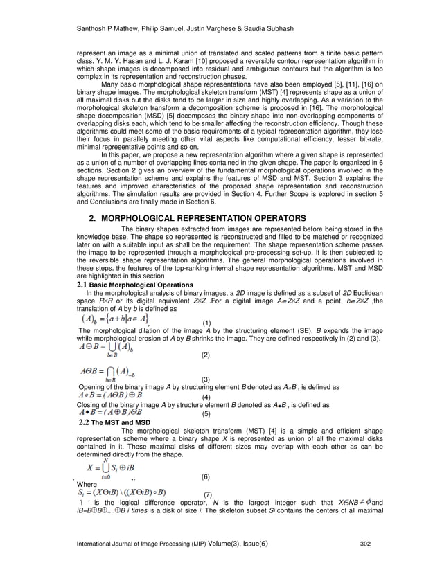 Enhanced Morphological Contour Representation and Reconstruction using Line Segments | PDF
