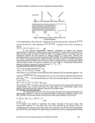 Enhanced Morphological Contour Representation and Reconstruction using Line Segments | PDF