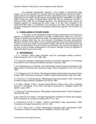 Enhanced Morphological Contour Representation and Reconstruction using Line Segments | PDF