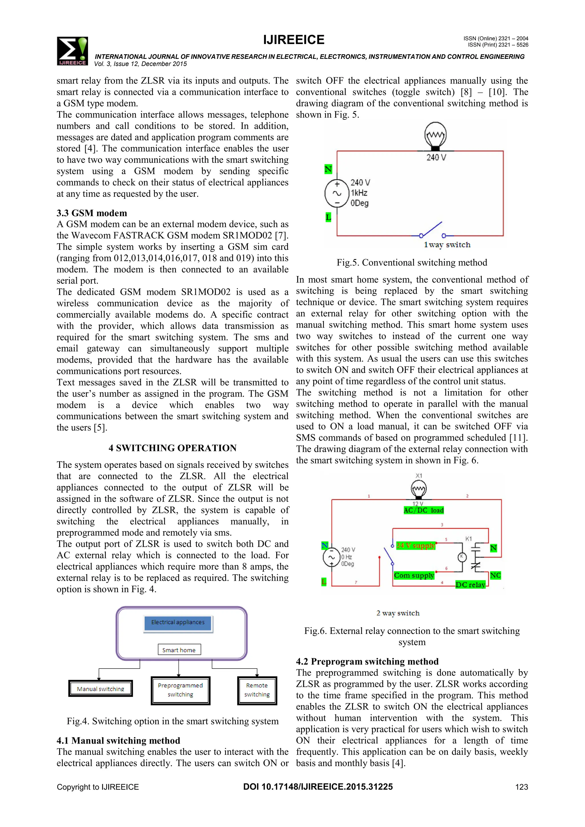 A review on programmable logic controller based multiple switching system for electrical ...