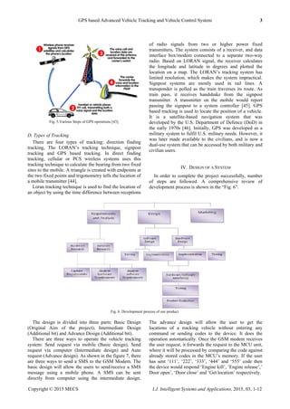 GPS based Advanced Vehicle Tracking and Vehicle Control System | PDF