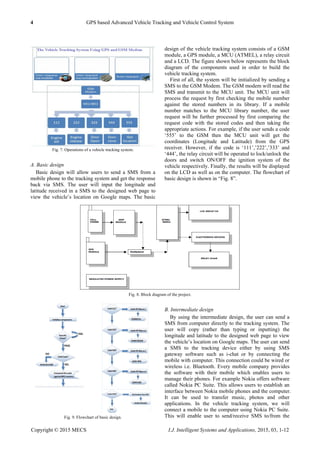 GPS based Advanced Vehicle Tracking and Vehicle Control System | PDF