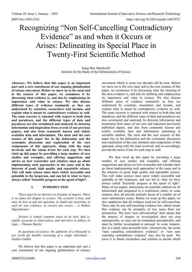 Sujay Rao Mandavilli non self cancelling contradictory evidence.pdf