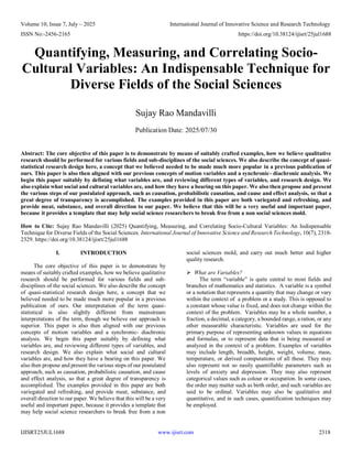 Sujay Rao Mandavilli IJISRT25JUL1688 qunatifying sociocultrual variables.pdf