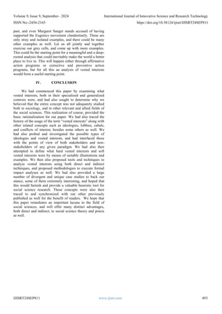 IJISRt vested Sujay Rao interests full paper.pdf