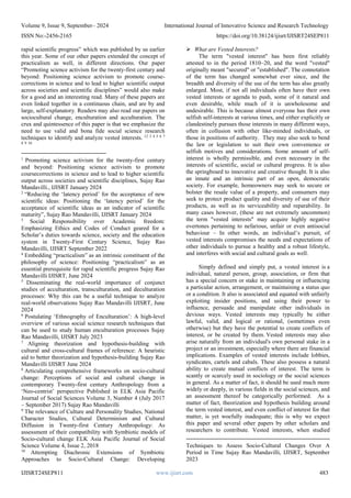 IJISRt vested Sujay Rao interests full paper.pdf