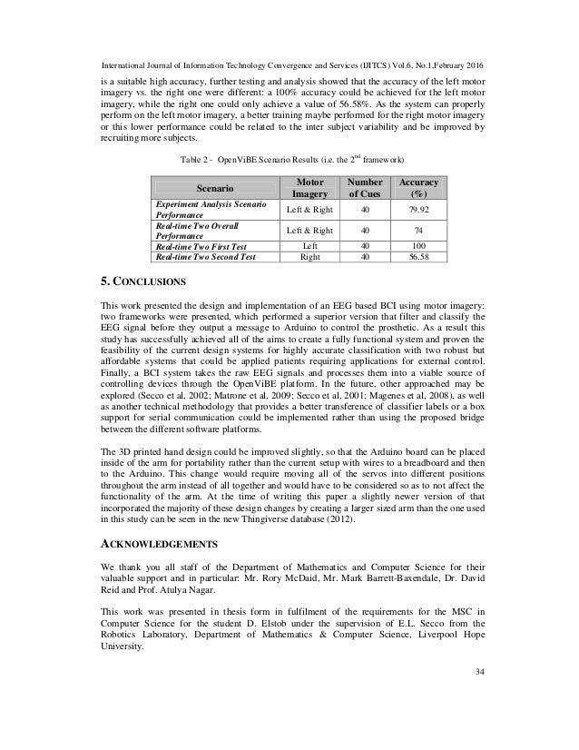 A LOW COST EEG BASED BCI PROSTHETIC USING MOTOR IMAGERY | PDF | Brain and Nervous System ...