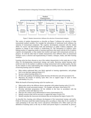 WHAT ARE THE SUITABLE INSTRUCTIONAL STRATEGY AND MEDIA FOR STUDENT LEARNING STYLES IN MIDDLE ...
