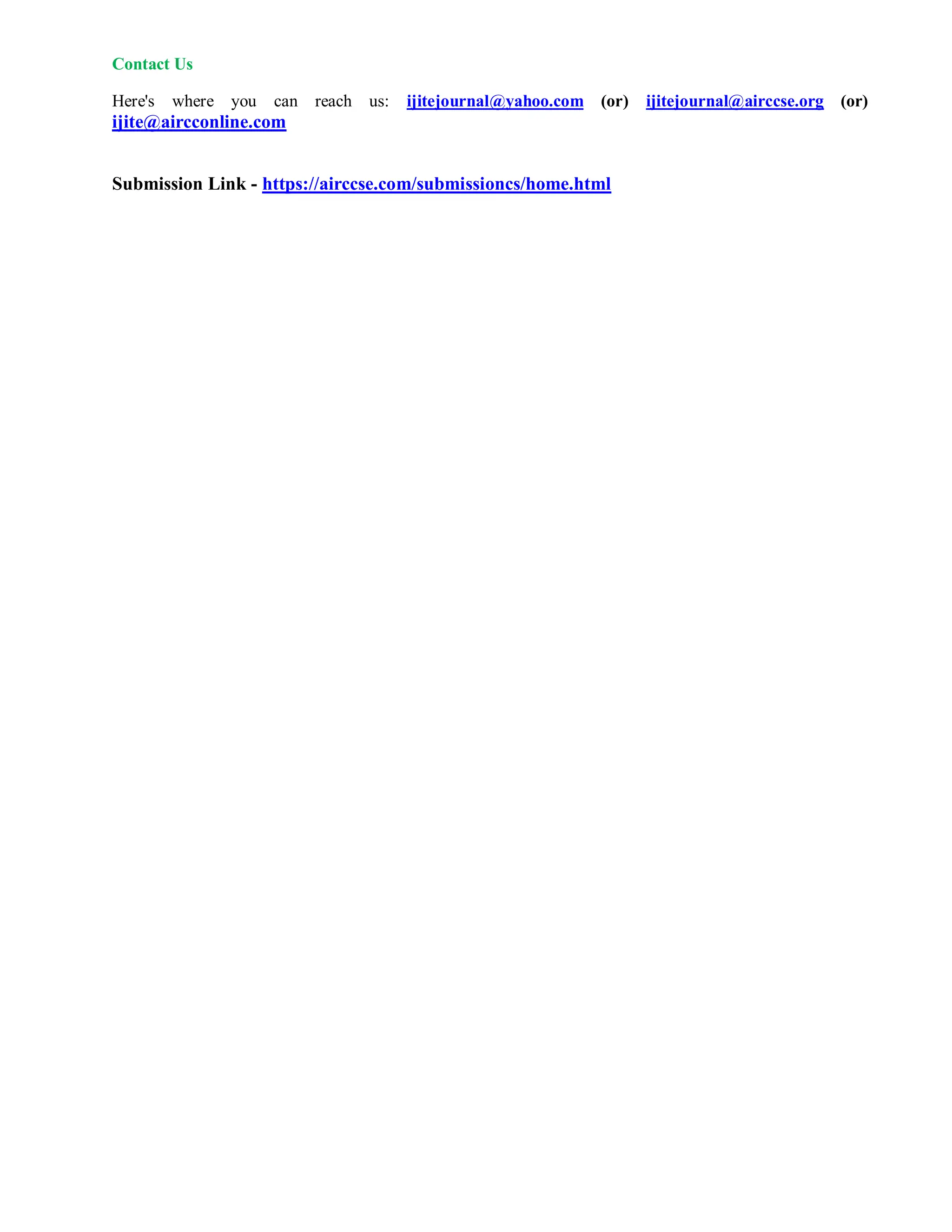 International Journal on Integrating Technology in Education (IJITE) | PDF