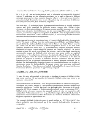 EVALUATING SYMMETRIC INFORMATION GAP BETWEEN DYNAMICAL SYSTEMS USING PARTICLE FILTER | PDF