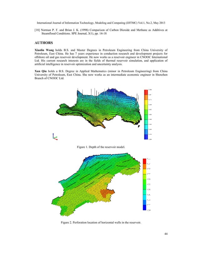 APPLICATION OF PARTICLE SWARM OPTIMIZATION FOR ENHANCED CYCLIC STEAM ...