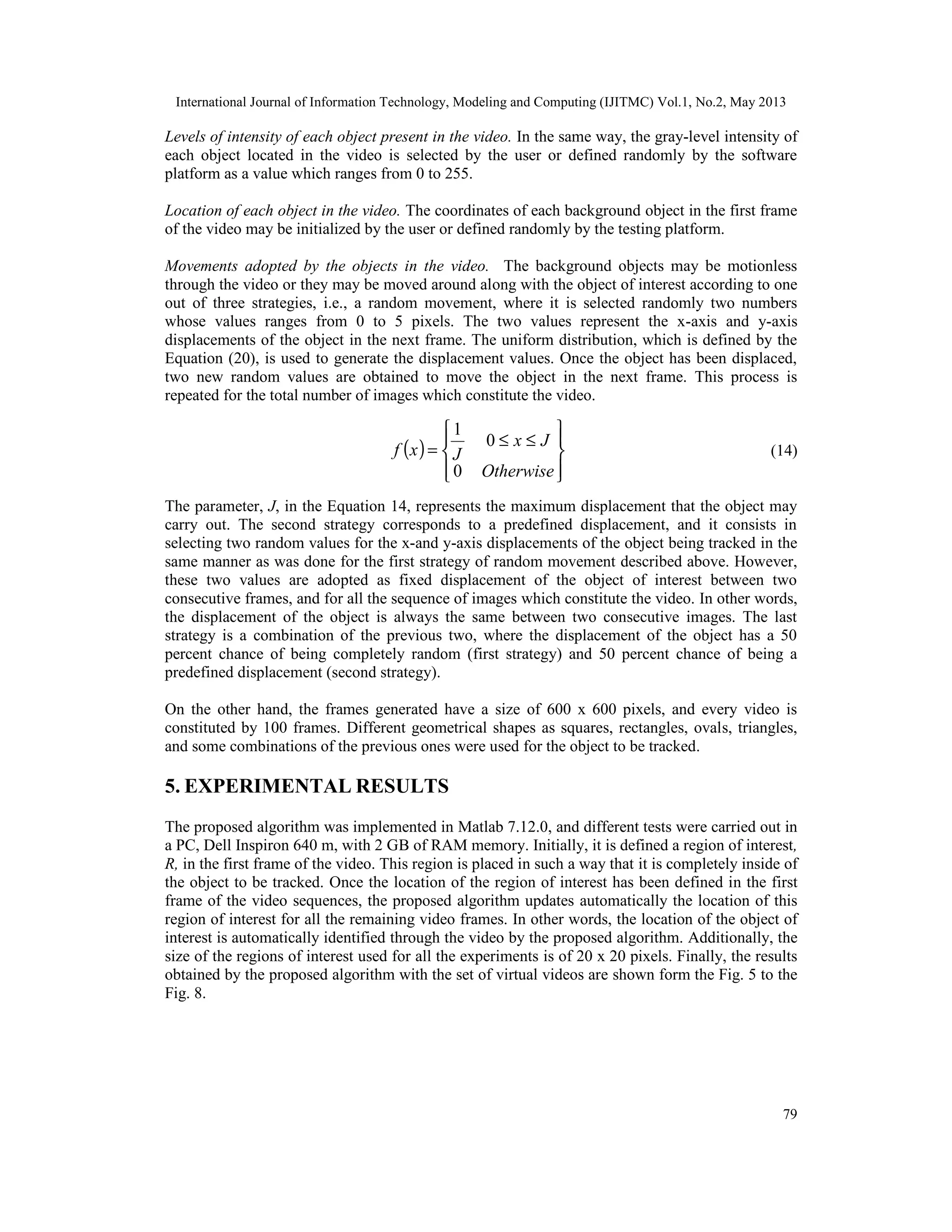 A New Algorithm For Tracking Objects In Videos Of Cluttered Scenes Pdf