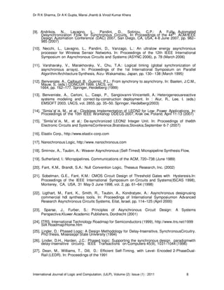 FIFO Based Routing Scheme for Clock-less System | PDF