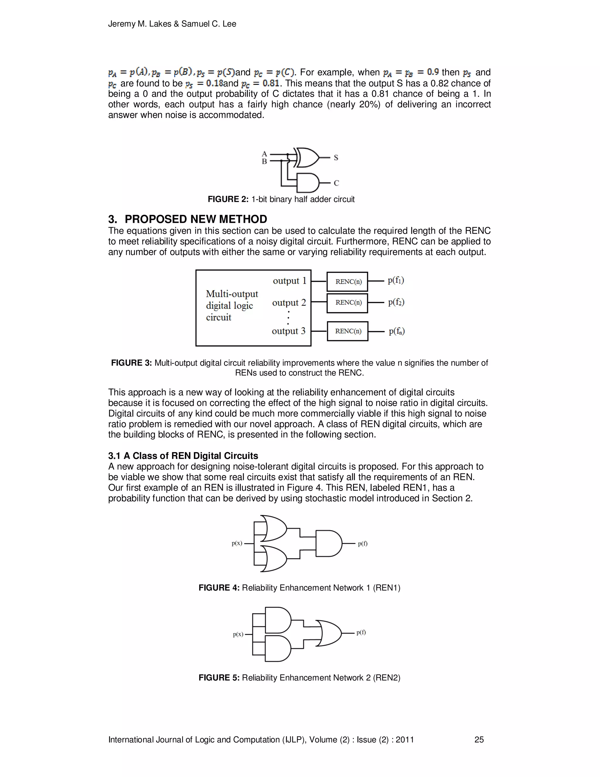 Reliability Improvement in Logic Circuit Stochastic Computation | PDF
