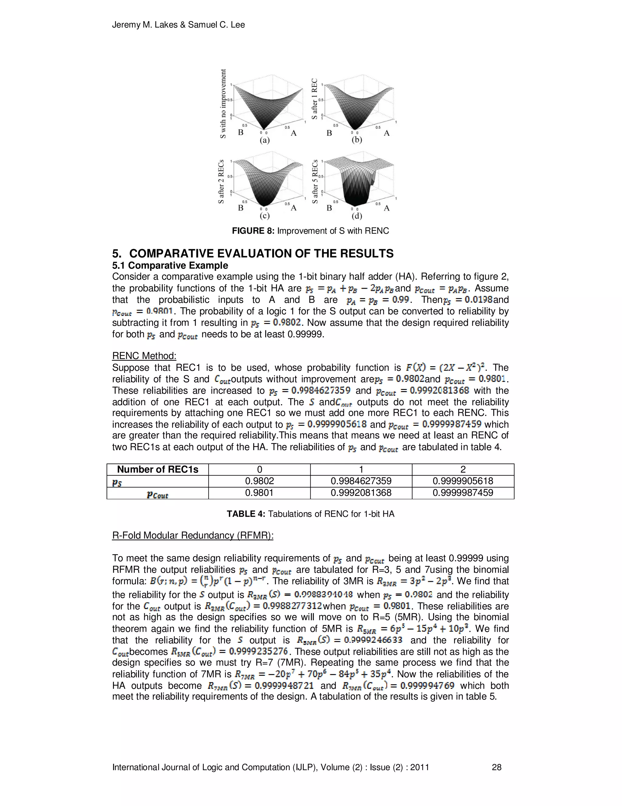 Reliability Improvement In Logic Circuit Stochastic Computation Pdf
