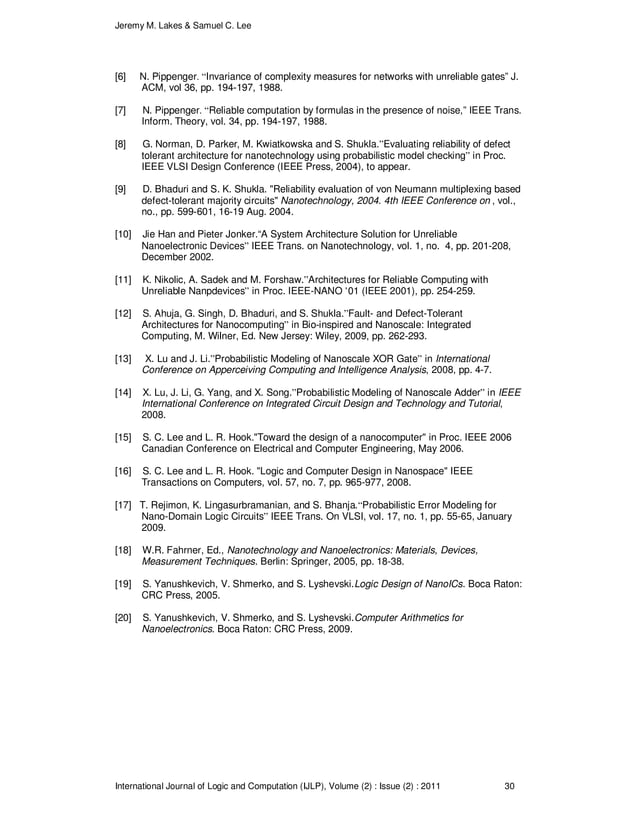 Reliability Improvement In Logic Circuit Stochastic Computation Pdf