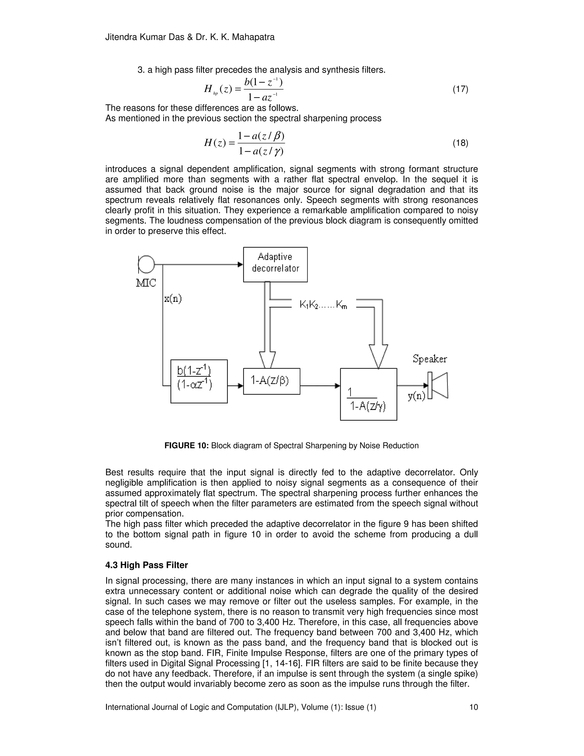 Design of an Adaptive Hearing Aid Algorithm using Booth-Wallace Tree Multiplier | PDF