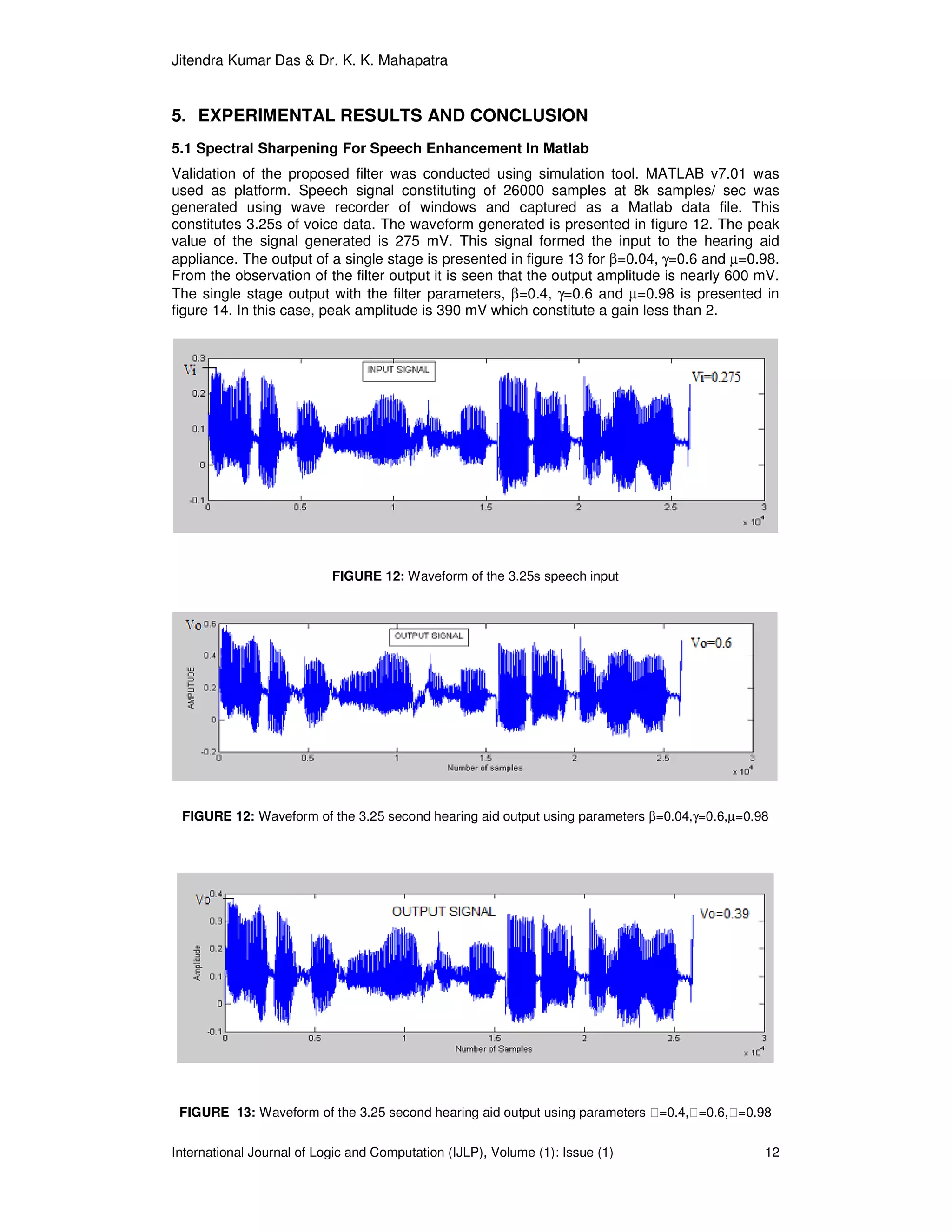 Design of an Adaptive Hearing Aid Algorithm using Booth-Wallace Tree Multiplier | PDF