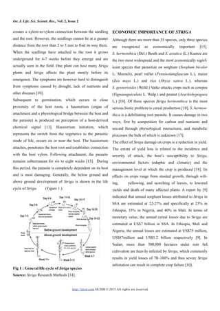 Review on Striga Weed Management | PDF