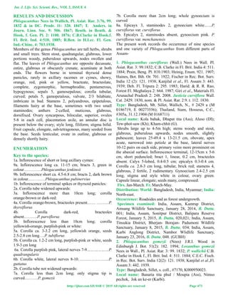 Diversity and Ethnobotany of the Genus Phlogacanthus Nees in Assam ...