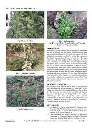 Distribution, Diversity, Indigenous Use and its Utilization of the ...