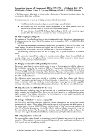 GOOD GOVERNANCE IN HIGHER EDUCATION | PDF