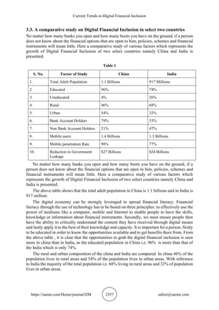 CURRENT TRENDS IN DIGITAL FINANCIAL INCLUSION | PDF