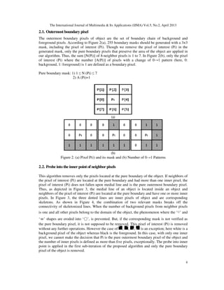 IMPROVED PARALLEL THINNING ALGORITHM TO OBTAIN UNIT-WIDTH SKELETON | PDF | Free Download