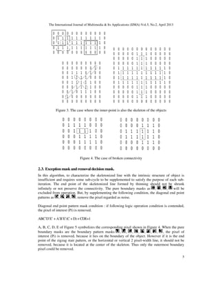 IMPROVED PARALLEL THINNING ALGORITHM TO OBTAIN UNIT-WIDTH SKELETON | PDF | Free Download