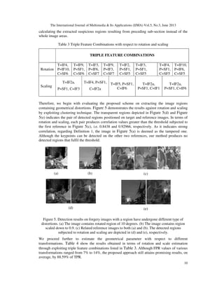 EXPLOITING REFERENCE IMAGES IN EXPOSING GEOMETRICAL DISTORTIONS | PDF
