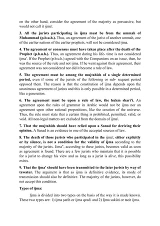 ijma islmaic juris.pdfffffffffffffffffffffffffff | PDF