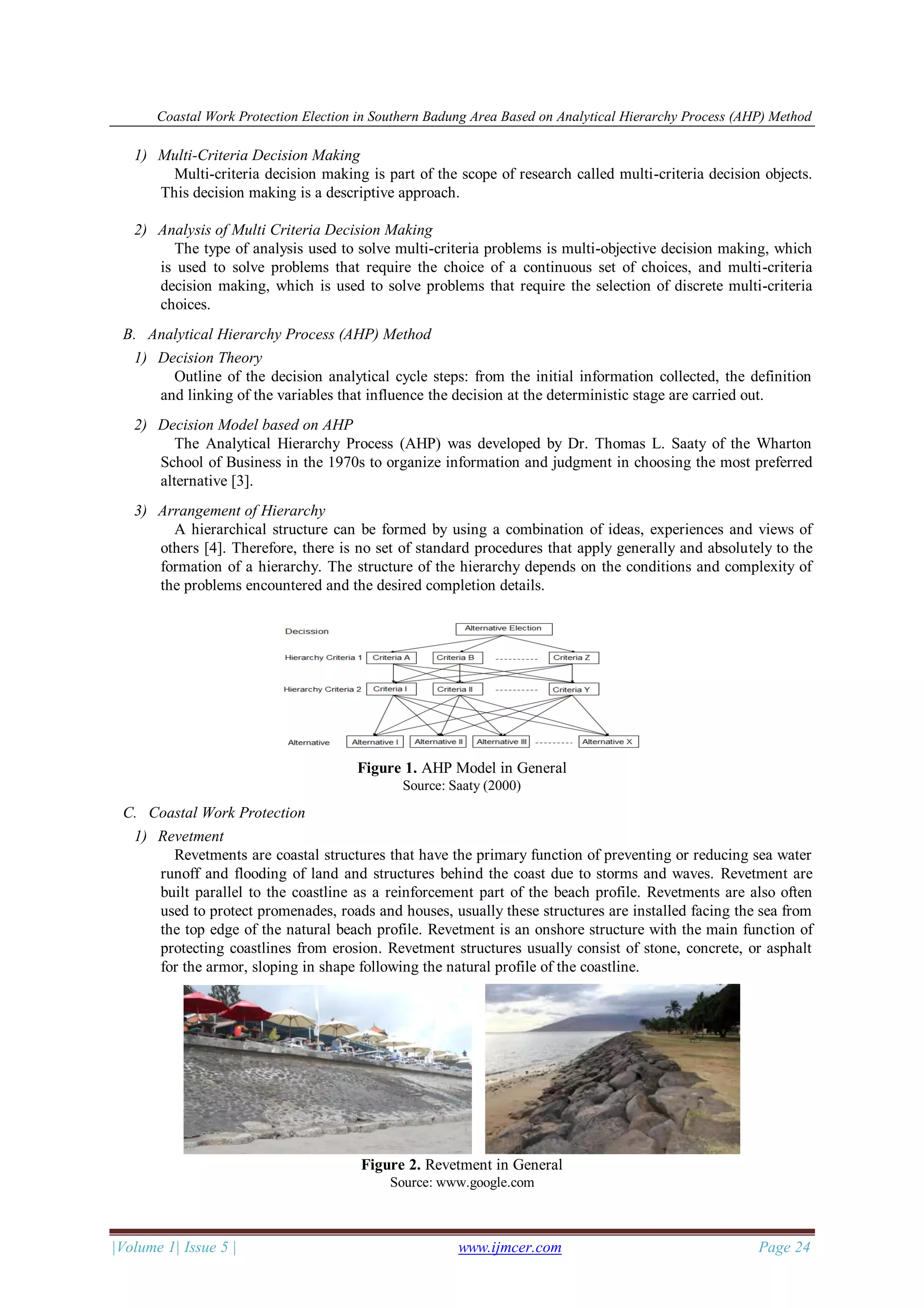 Coastal Work Protection Election in Southern Badung Area Based on ...