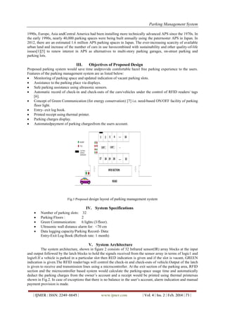 Parking Management System | PDF