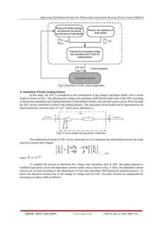 Improving Distribution Feeders for Photovoltaic Generation by Loop Power Control Method | PDF ...