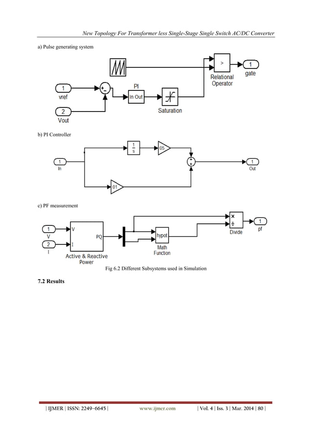 New Topology for Transformer less Single Stage -Single Switch AC/DC Converter | PDF