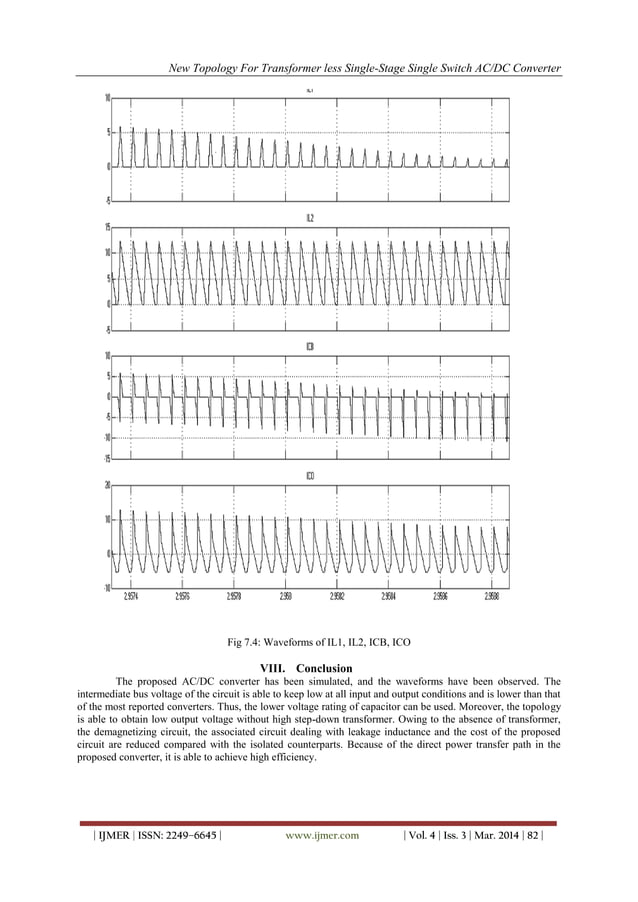 New Topology for Transformer less Single Stage -Single Switch AC/DC Converter | PDF