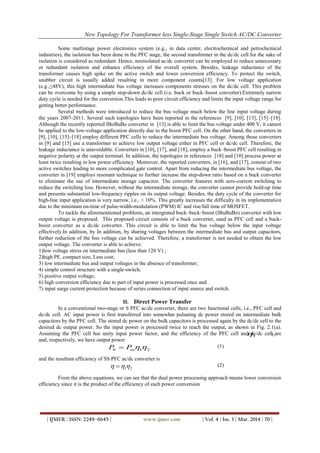New Topology for Transformer less Single Stage -Single Switch AC/DC ...