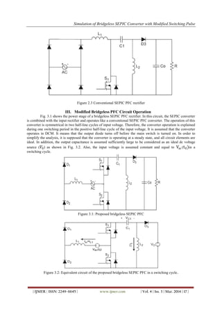 Simulation of Bridgeless SEPIC Converter with Modified Switching Pulse | PDF