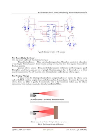 Accelerometer based Robot control using Renesas Microcontroller | PDF