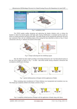 Minimization of Shrinkage Porosity in A Sand Casting Process By Simulation In AUTOCAST-X ...